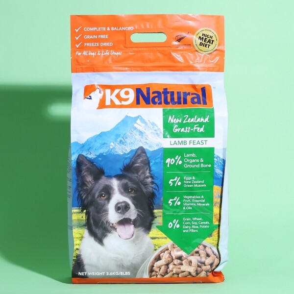 K9 동결건조 램 피스트 3.6kg - 아르깡시엘